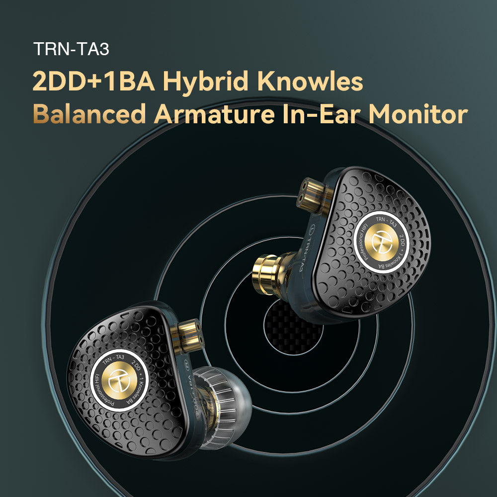 TRN TA3 2DD+1BA Hybrid In-Ear Monitors#N# #N# #N##N# – #N# Linsoul Audio