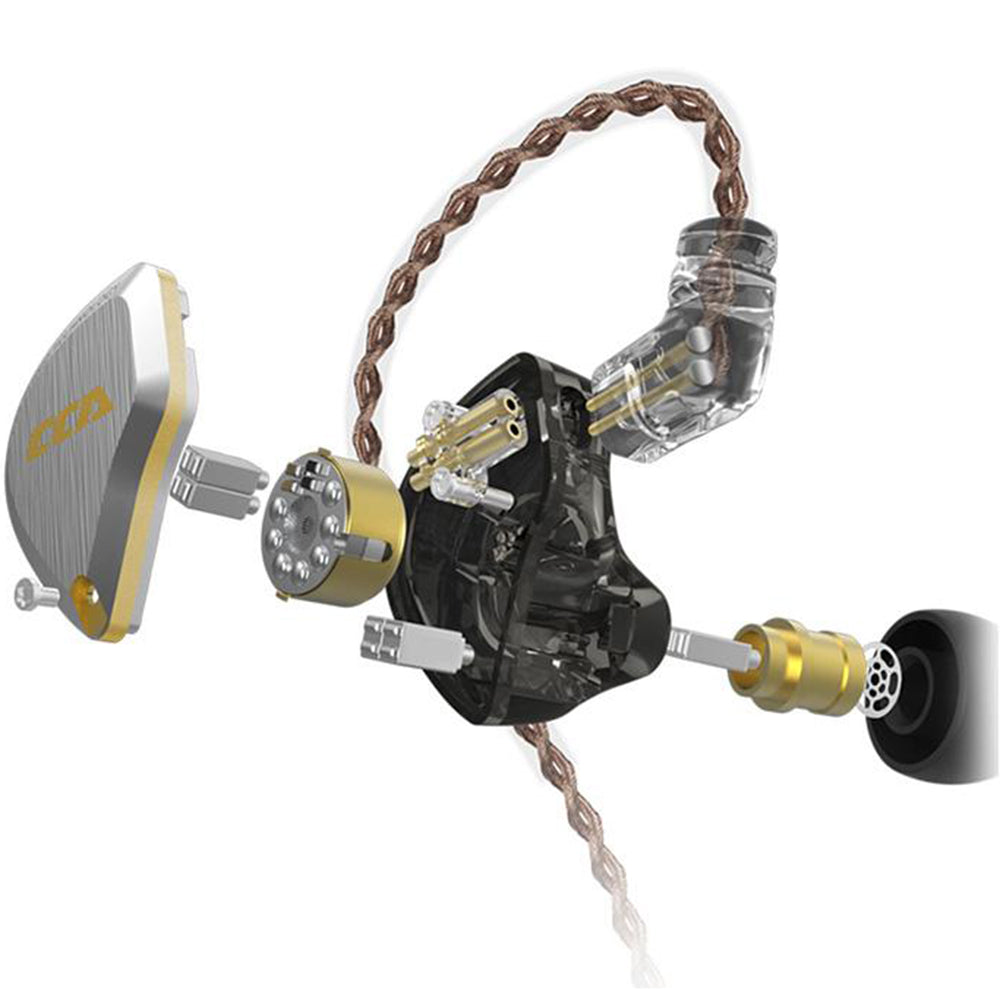 CCA C12 5BA+1DD Hybrid HIFI Bass Earbuds In Ear Monitor