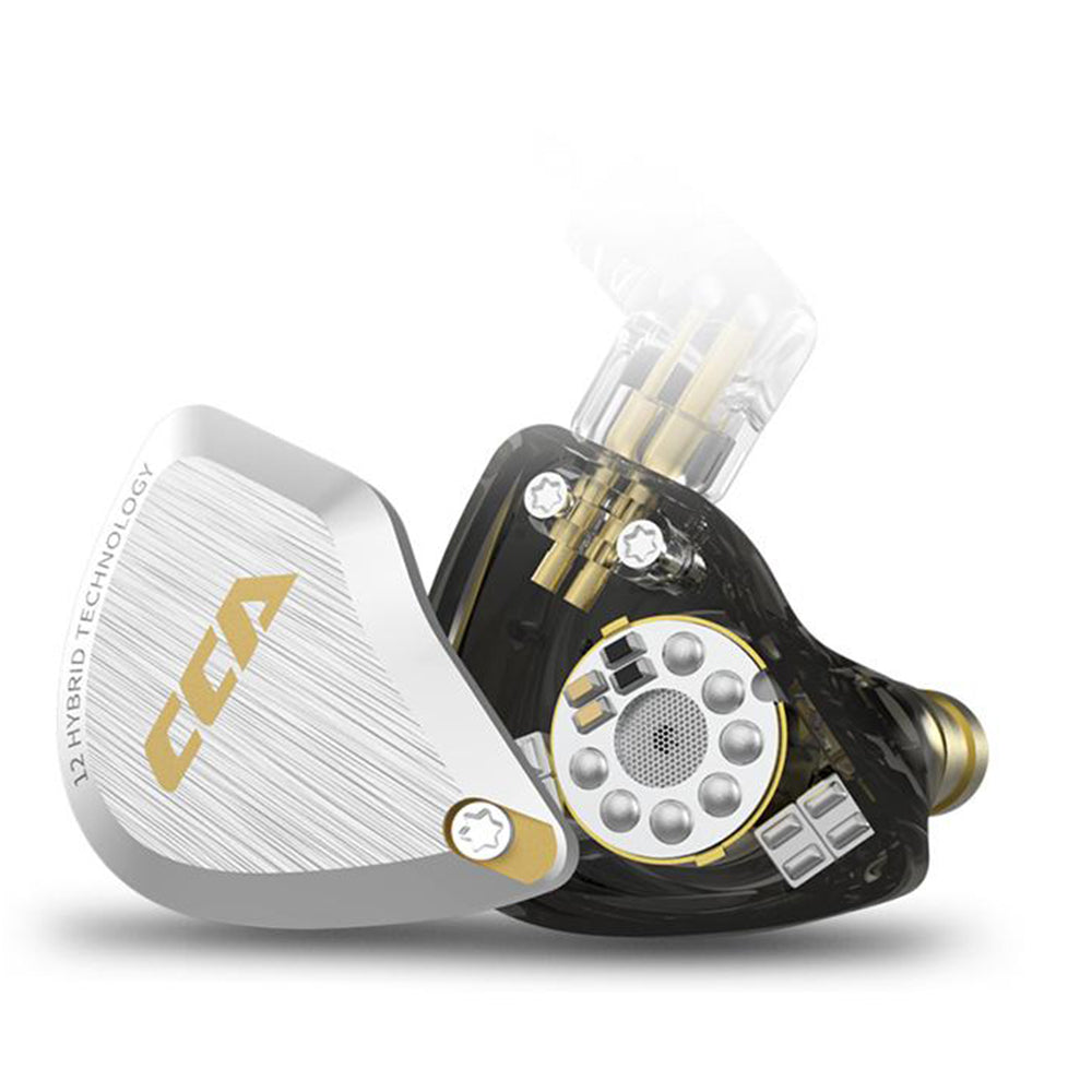 CCA C12 5BA+1DD Hybrid HIFI Bass Earbuds In Ear Monitor