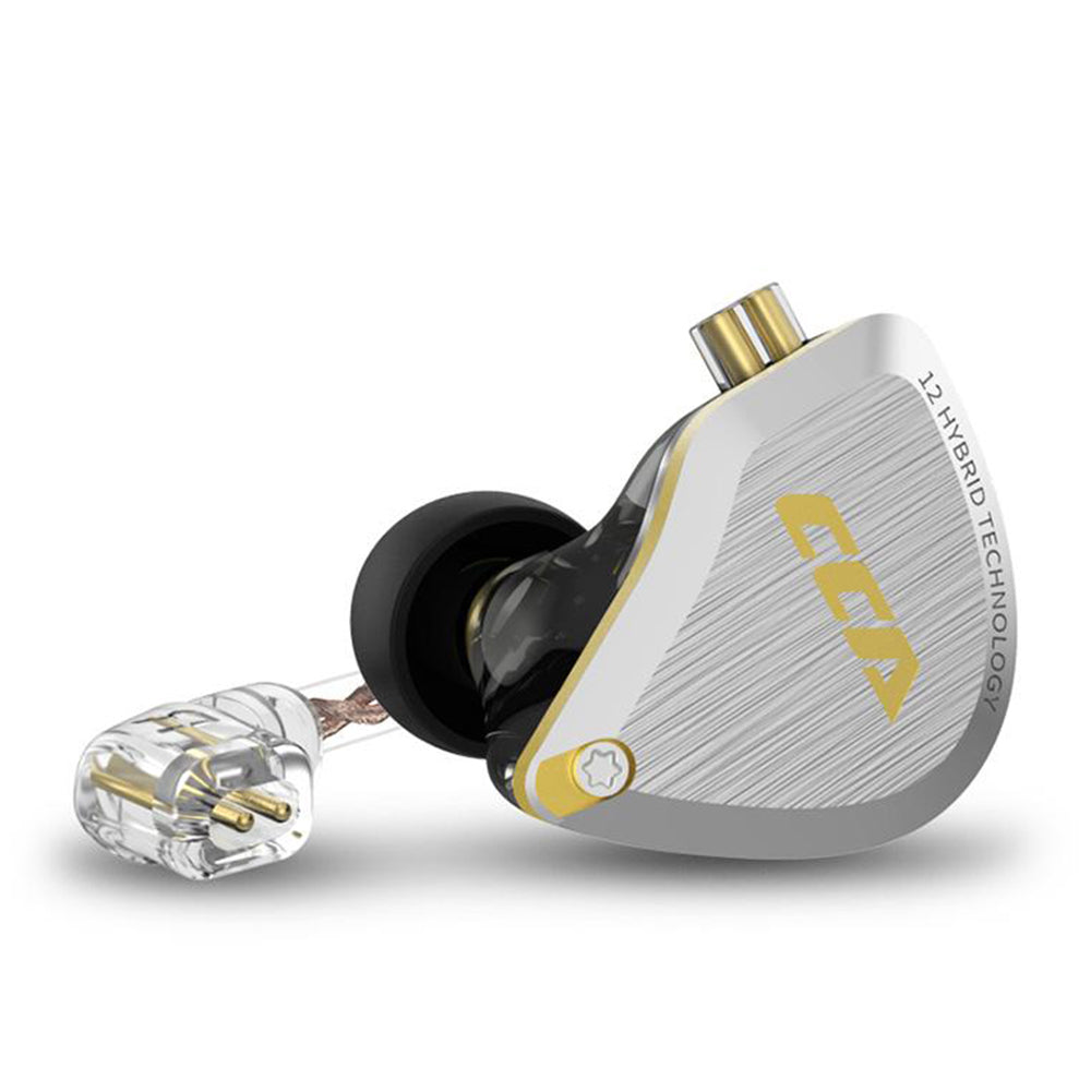 CCA C12 5BA+1DD Hybrid HIFI Bass Earbuds In Ear Monitor